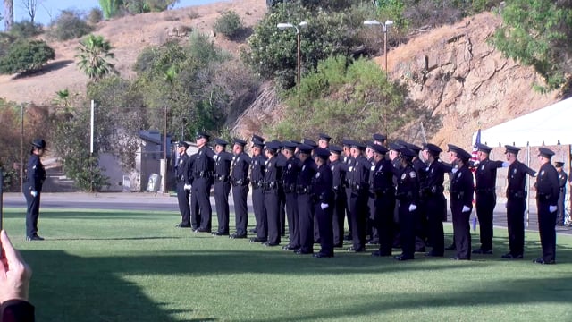 LAPD Recruit Officer Graduation Ceremonies on Vimeo