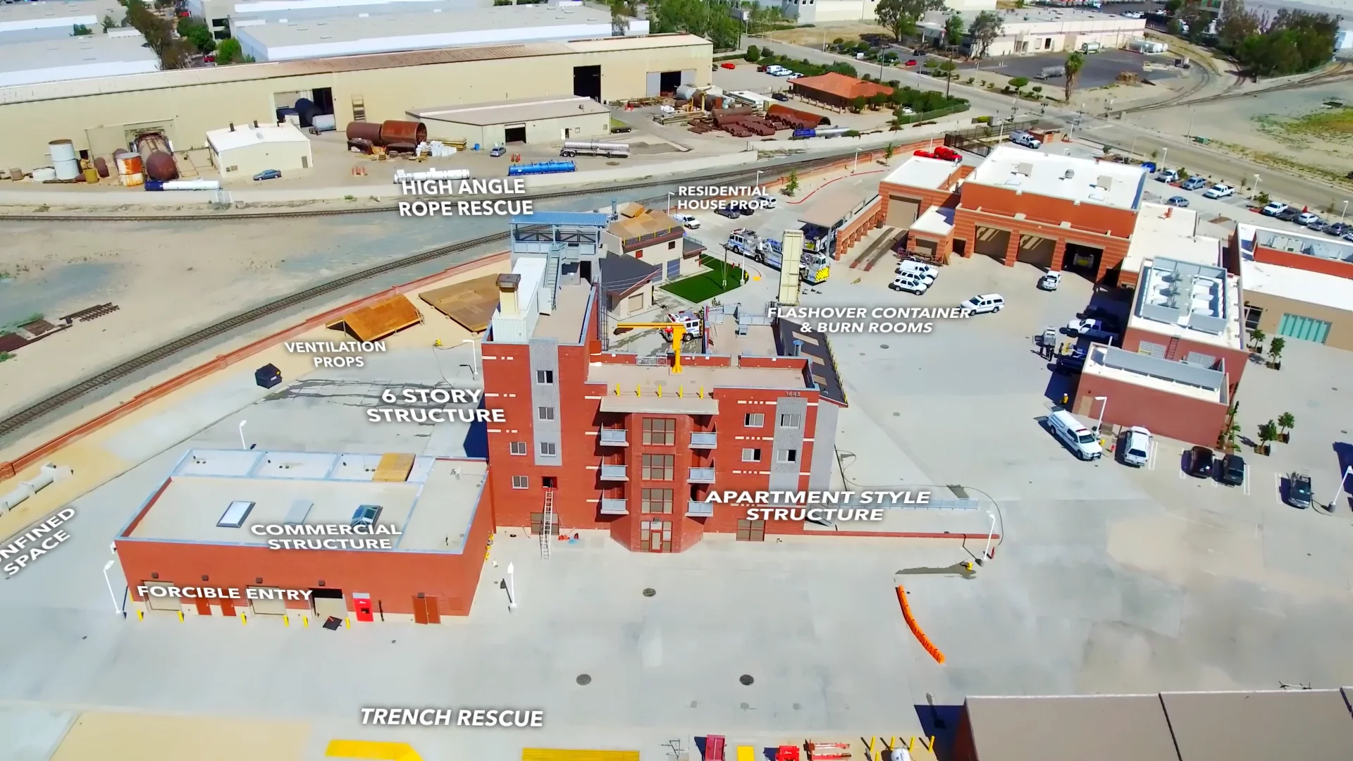 Rancho Cucamonga Fire District's All Risk Training Center