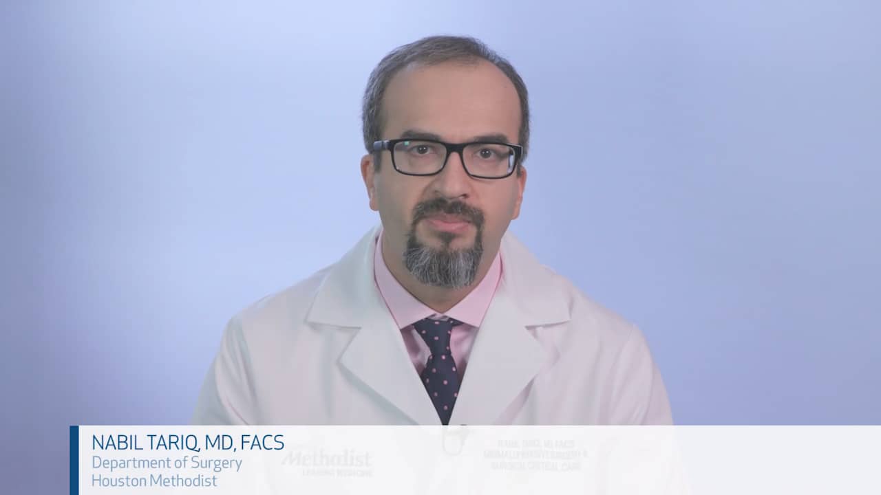 Houston Methodist: Bariatric Surgery Orientation Video, Nabil Tariq, MD ...