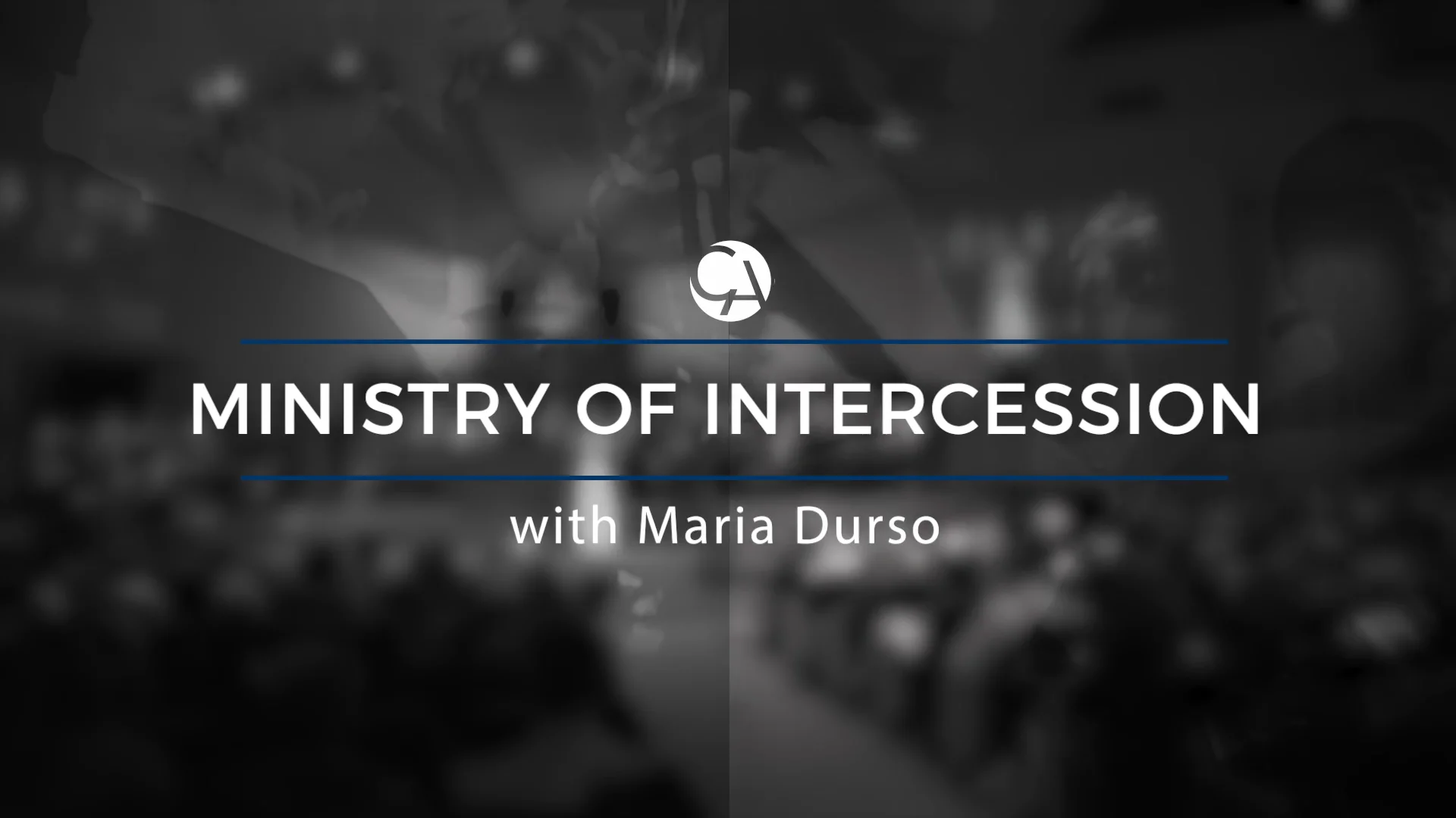 Ministry of Intercession | Maria Durso on Vimeo