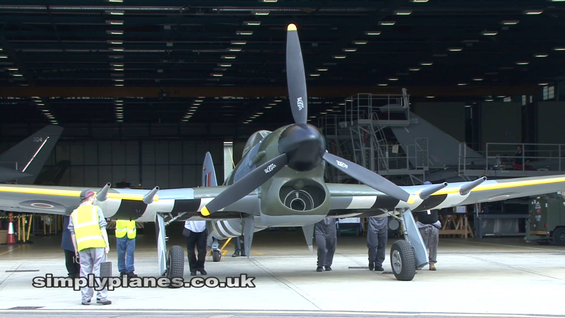 Hawker Typhoon at RAF Coningsby on Vimeo