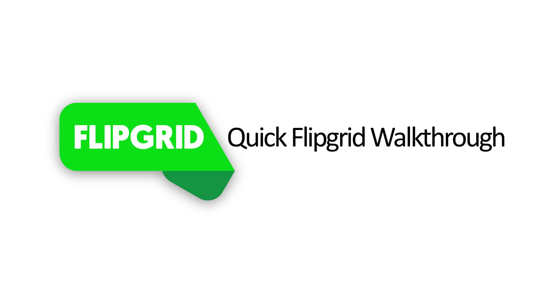 Quick Flipgrid Walkthrough on Vimeo