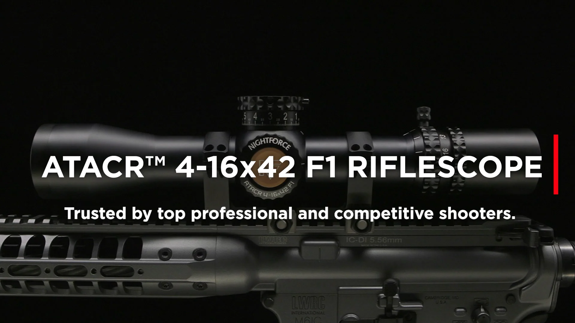 Nightforce ATACR 4-16x42 F1 Riflescope