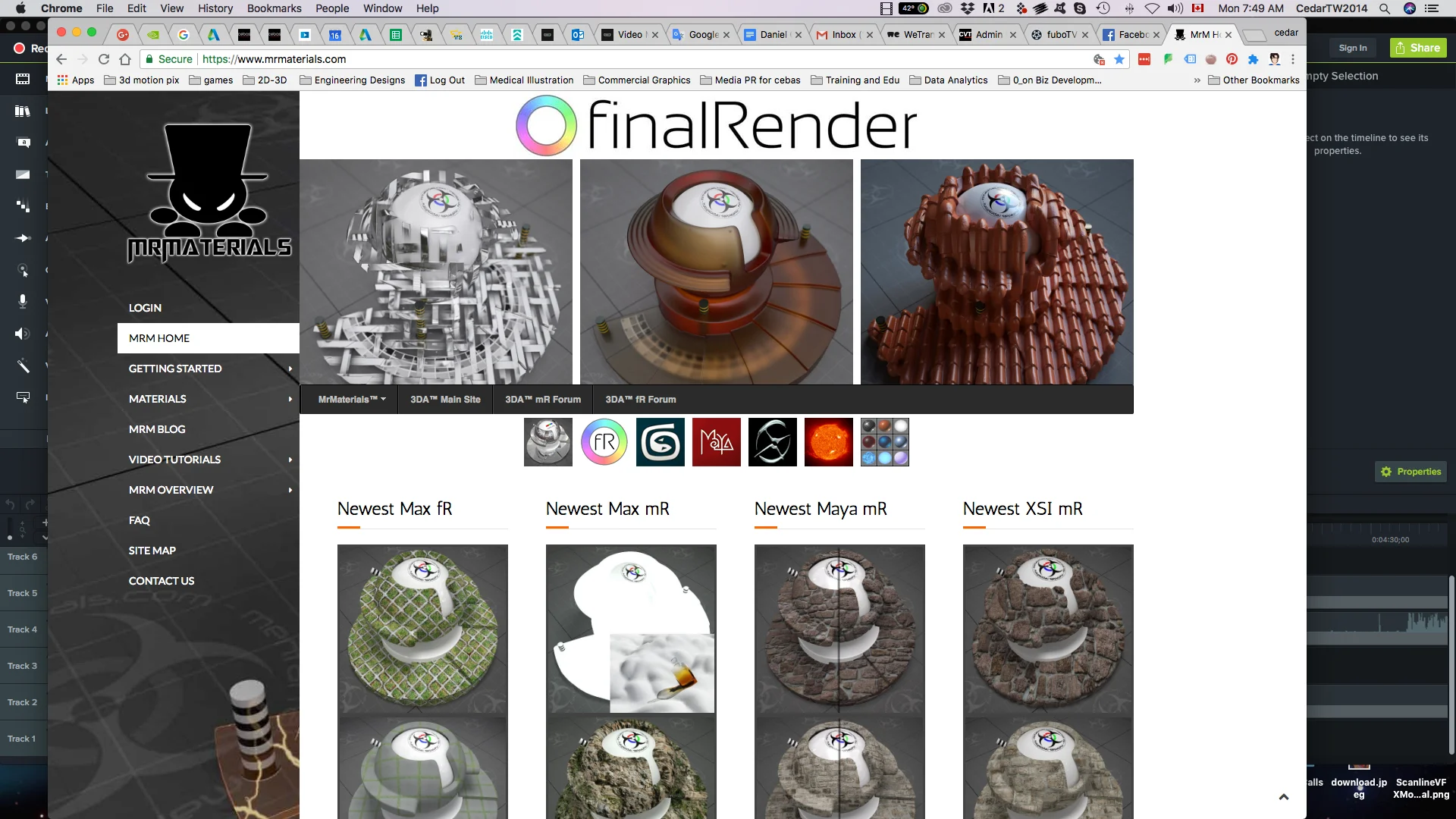 MrMaterials.com new website launched with Max-finalRender materials #2 on Vimeo