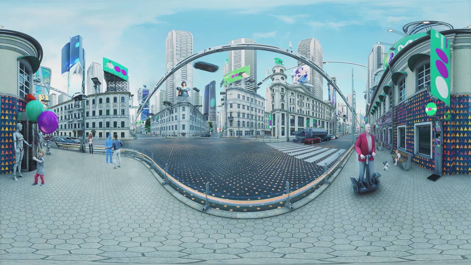 VR 360 Future City for MegaFon on Vimeo