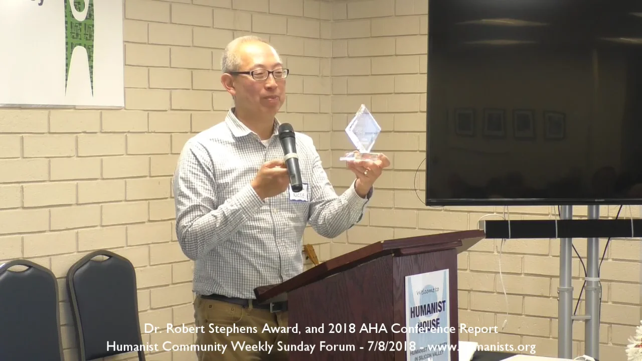 Dr. Robert Stephens Award, and 2018 AHA Conference Report on Vimeo