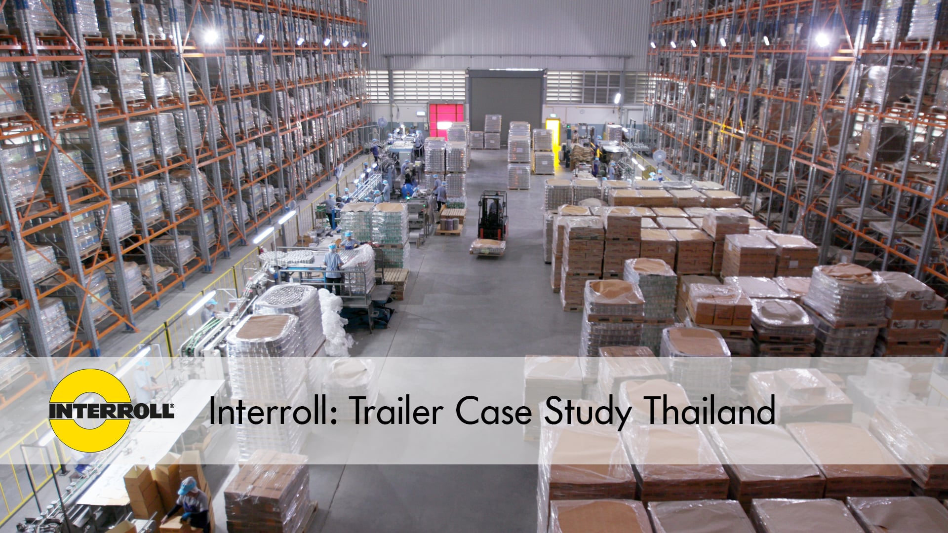 Teaser/Trailer Case Study: Interroll Pallet Flow and automated Stacker ...