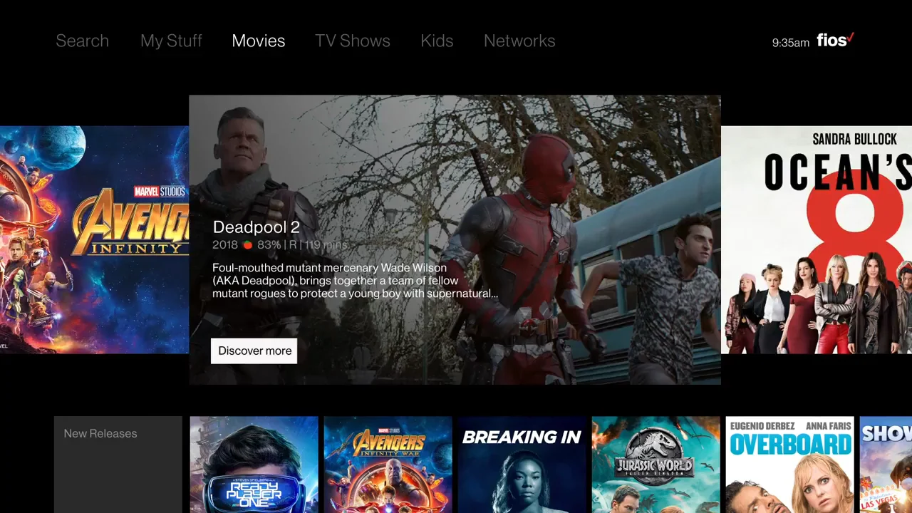 Verizon Fios 'All New On Demand Experience'