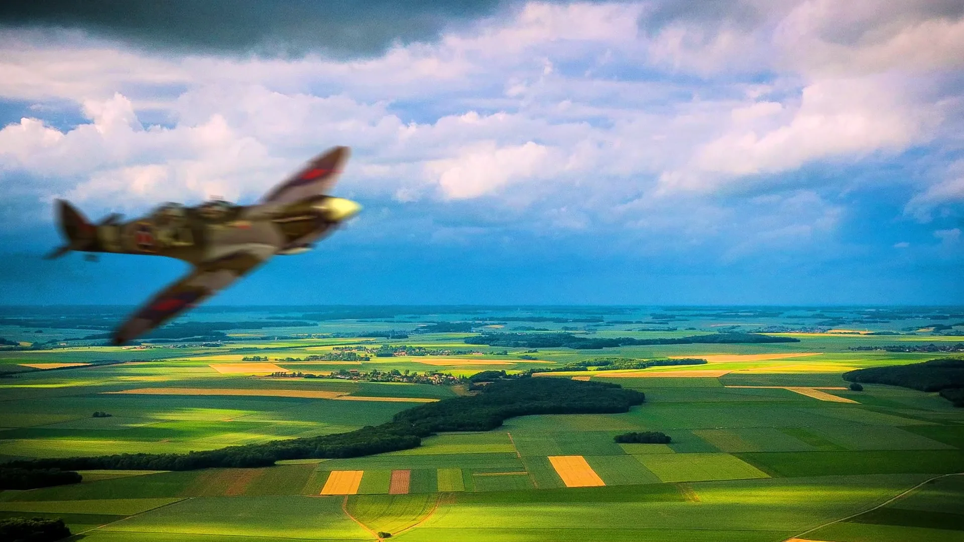 still moving landscape spitfire x2 for questionnaire on Vimeo