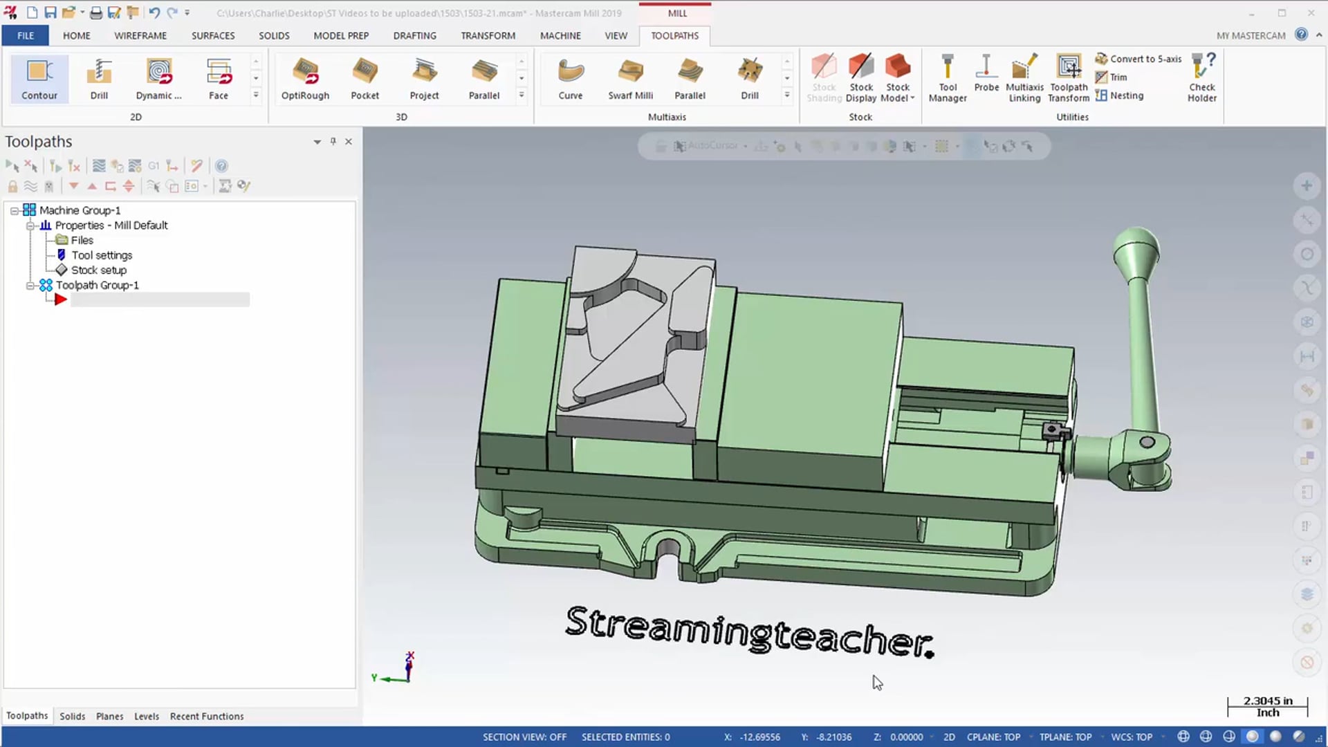 Mastercam 2019 Library - 2D/3D Solid Chaining using Linked Edges ... Mastercam 2019 Library - 2D/3D Solid Chaining using Linked Edges ...