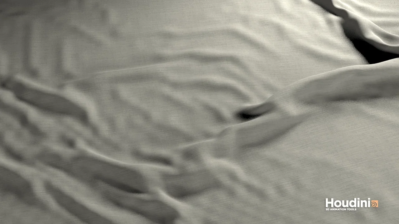 Houdini - Principled Fabric Shader - Cotton on Vimeo