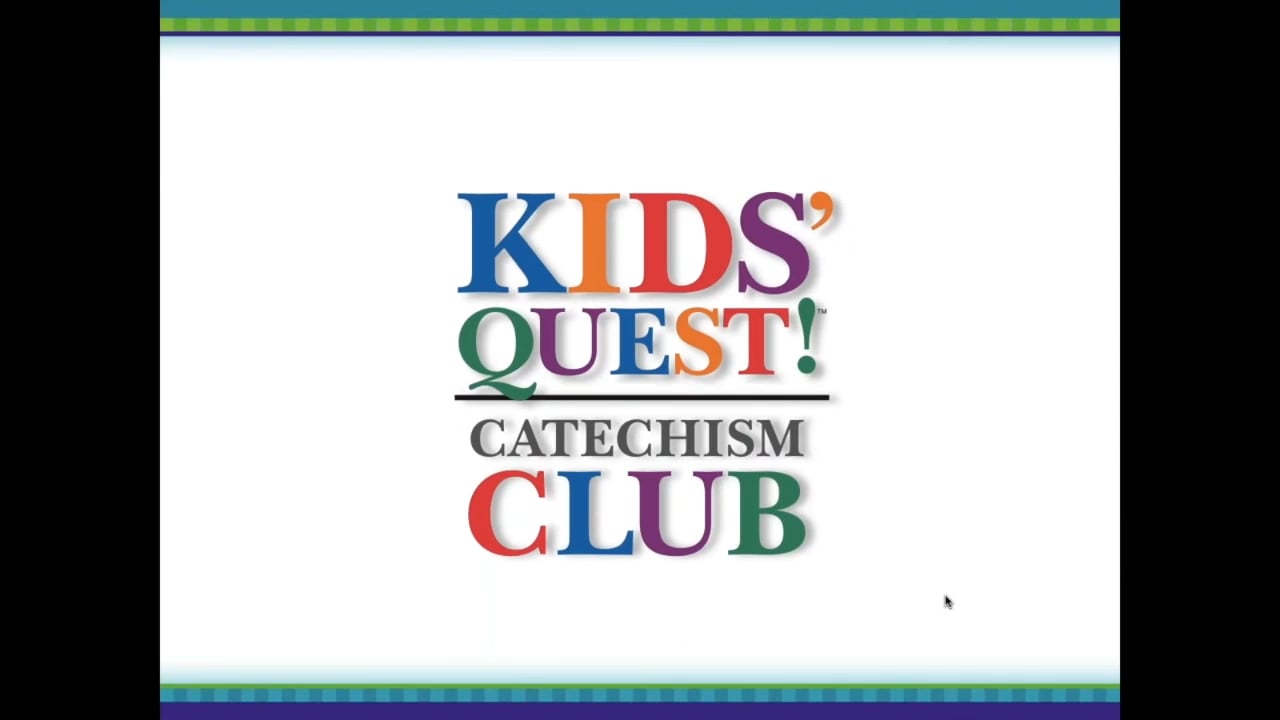 Teacher Training: Catechism for Kids on Vimeo