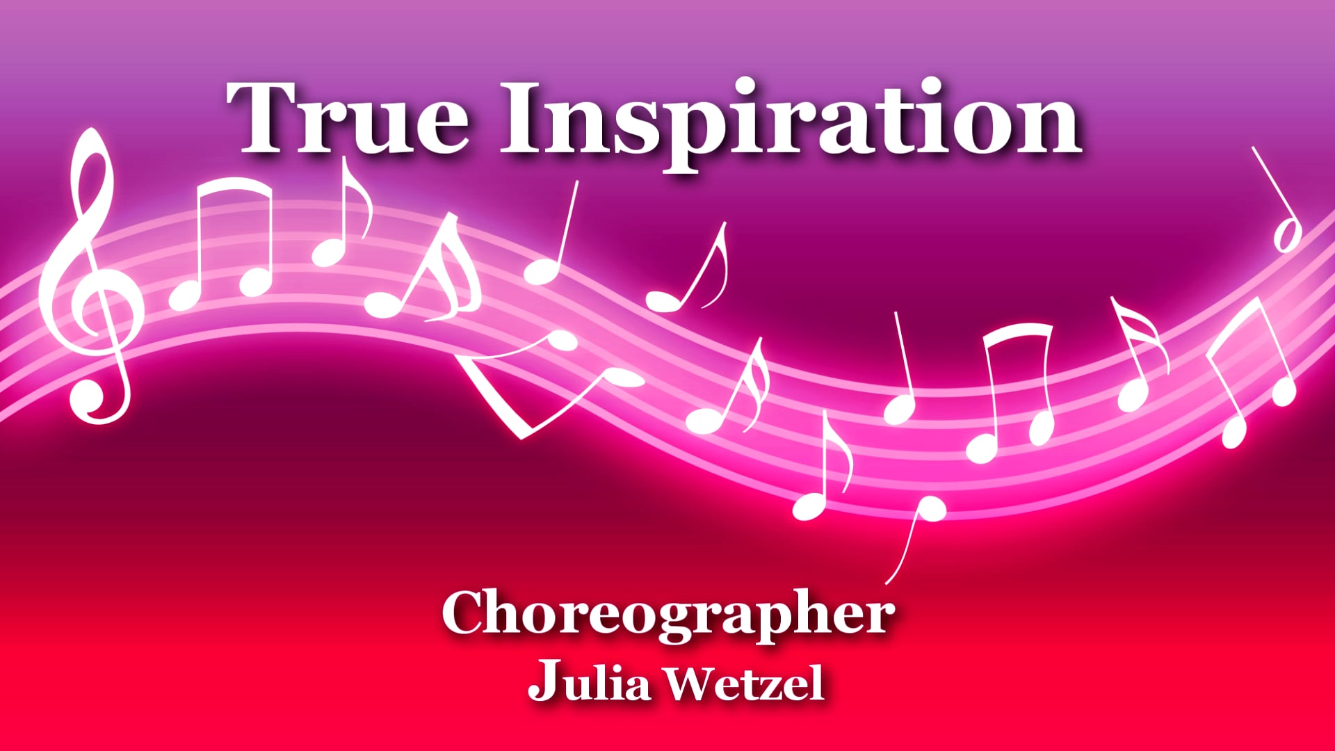 True Inspiration - Line Dance (Demo) on Vimeo