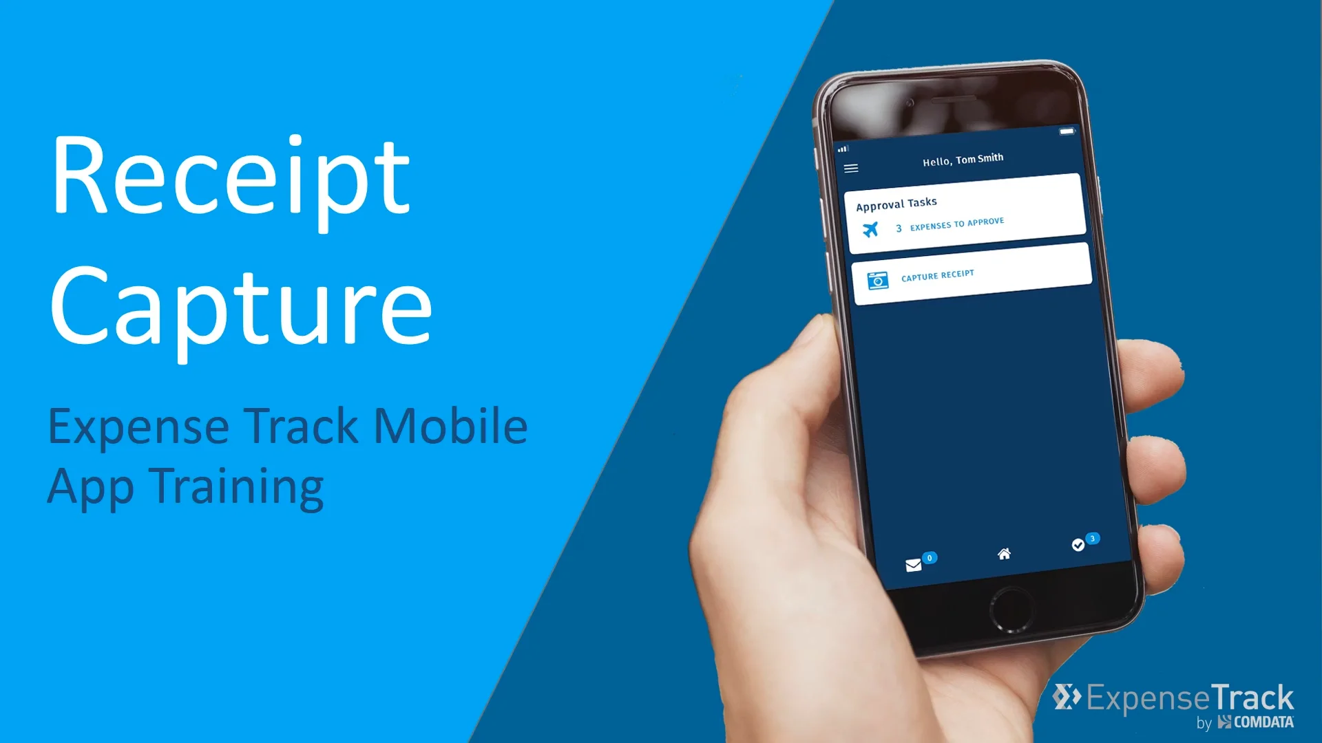 Expense Track Mobile App Receipt Capture