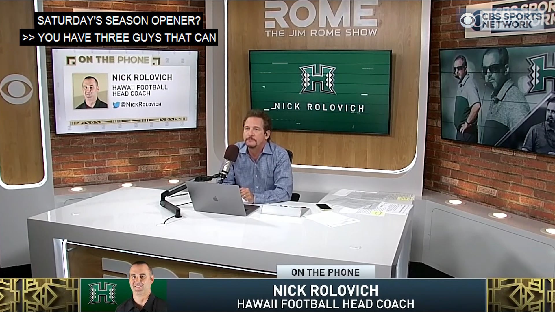 Nick Rolovich on his team quarterback competition on Vimeo