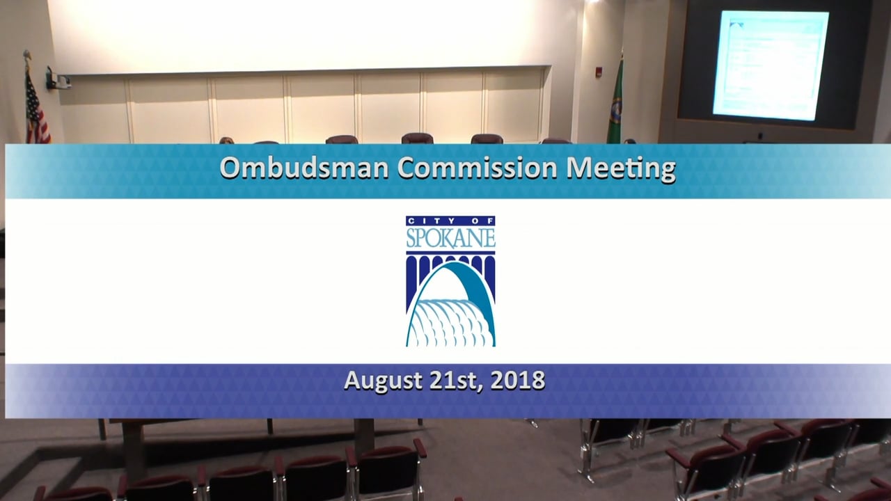 Ombudsman Commission Meeting - August 21, 2018 on Vimeo