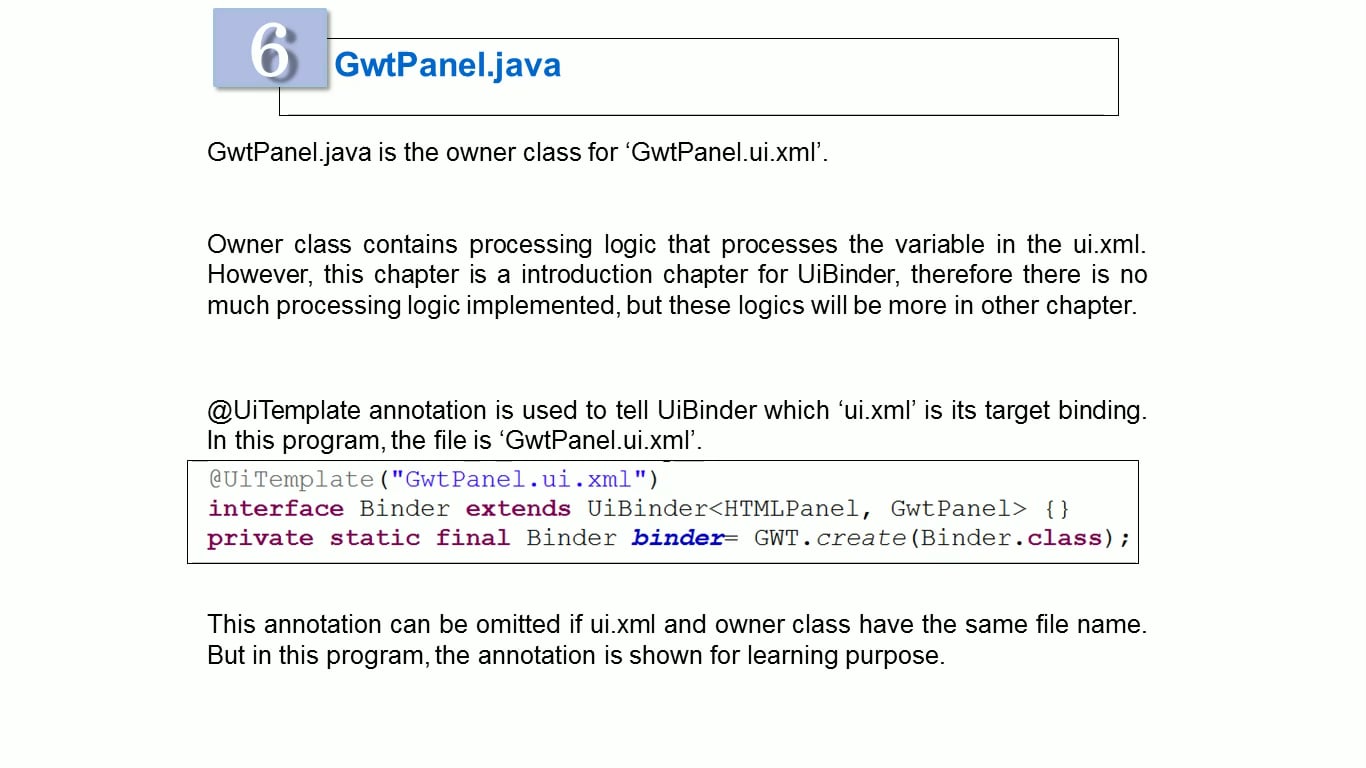 GWT - HorizontalPanel, VerticalPanel, and Grid Panel on Vimeo