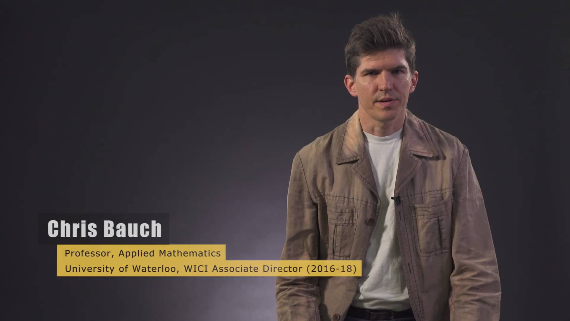 Chris Bauch - What is a Complex System? on Vimeo