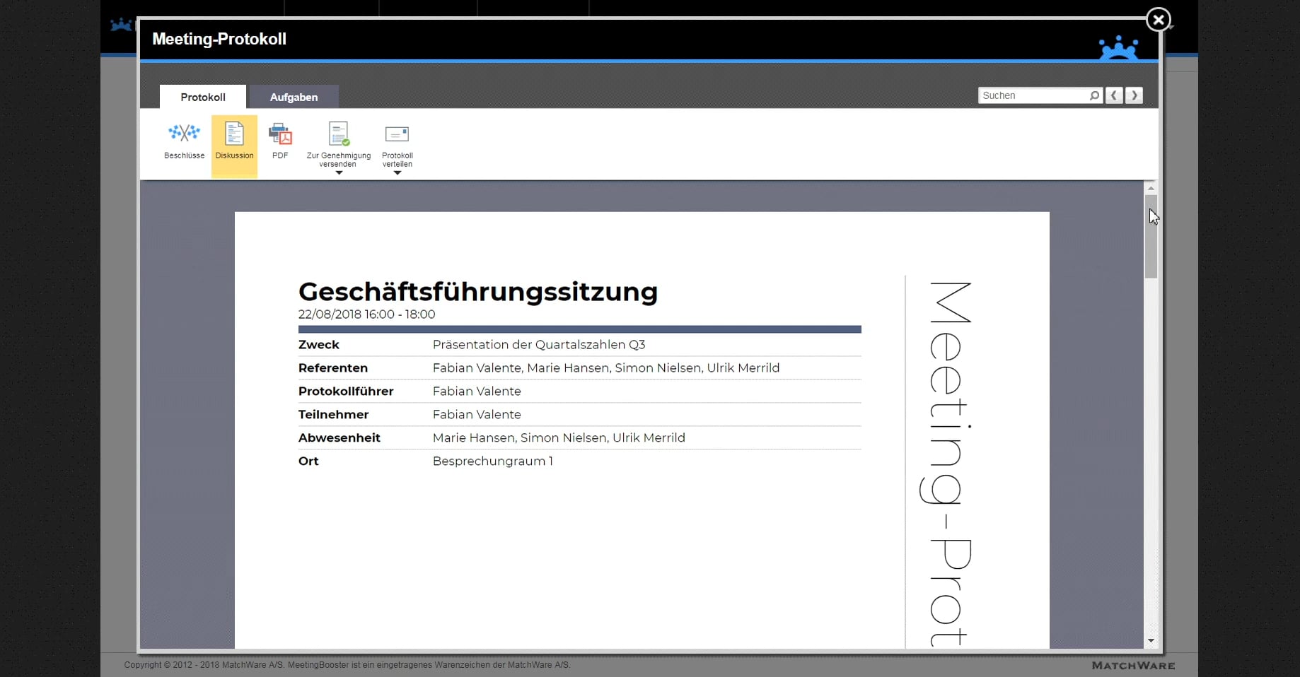 Wie man ein Protokoll erstellt on Vimeo