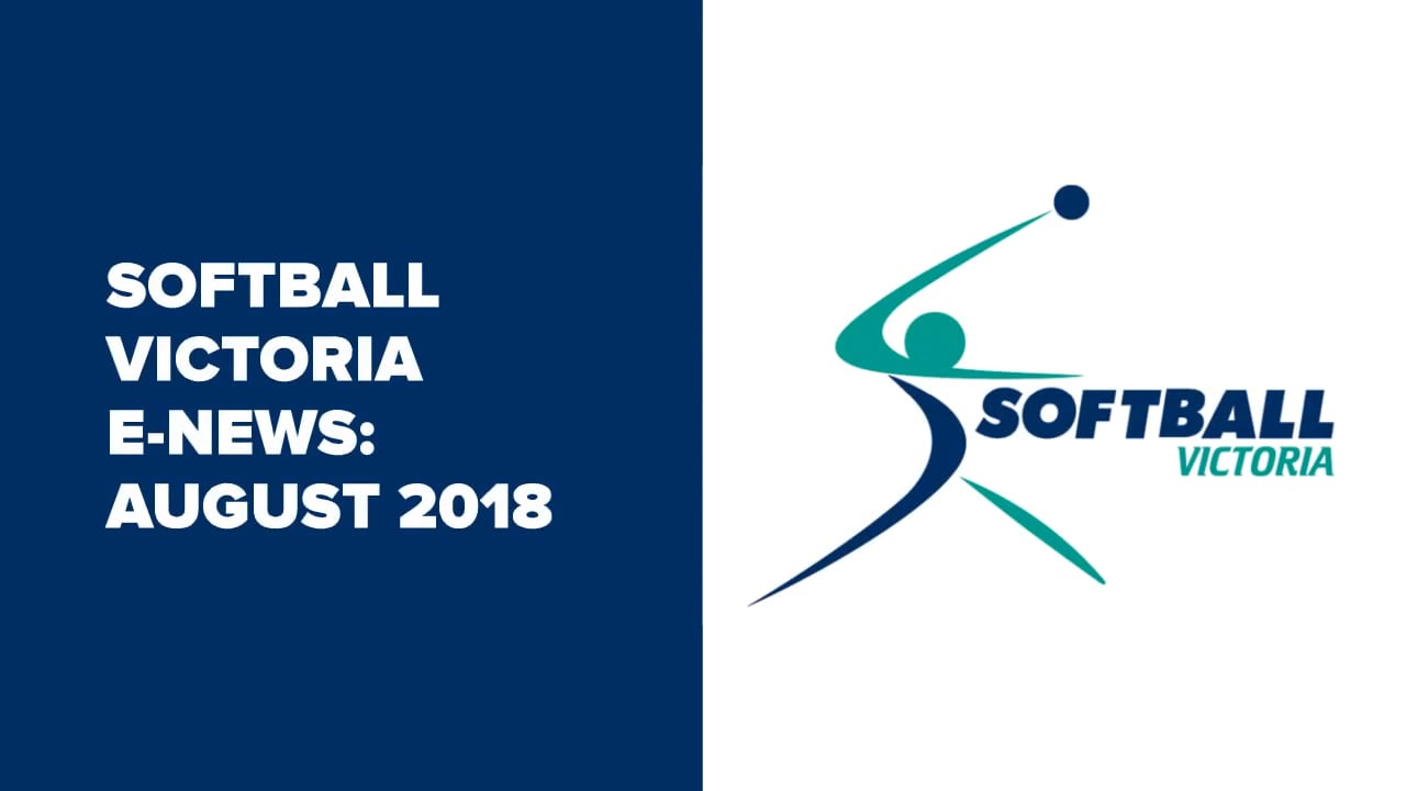 Softball Victoria Monthly Recap - August 2018 on Vimeo