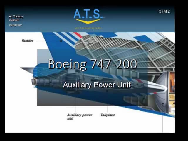 747-200 APU (GTM-8) on Vimeo