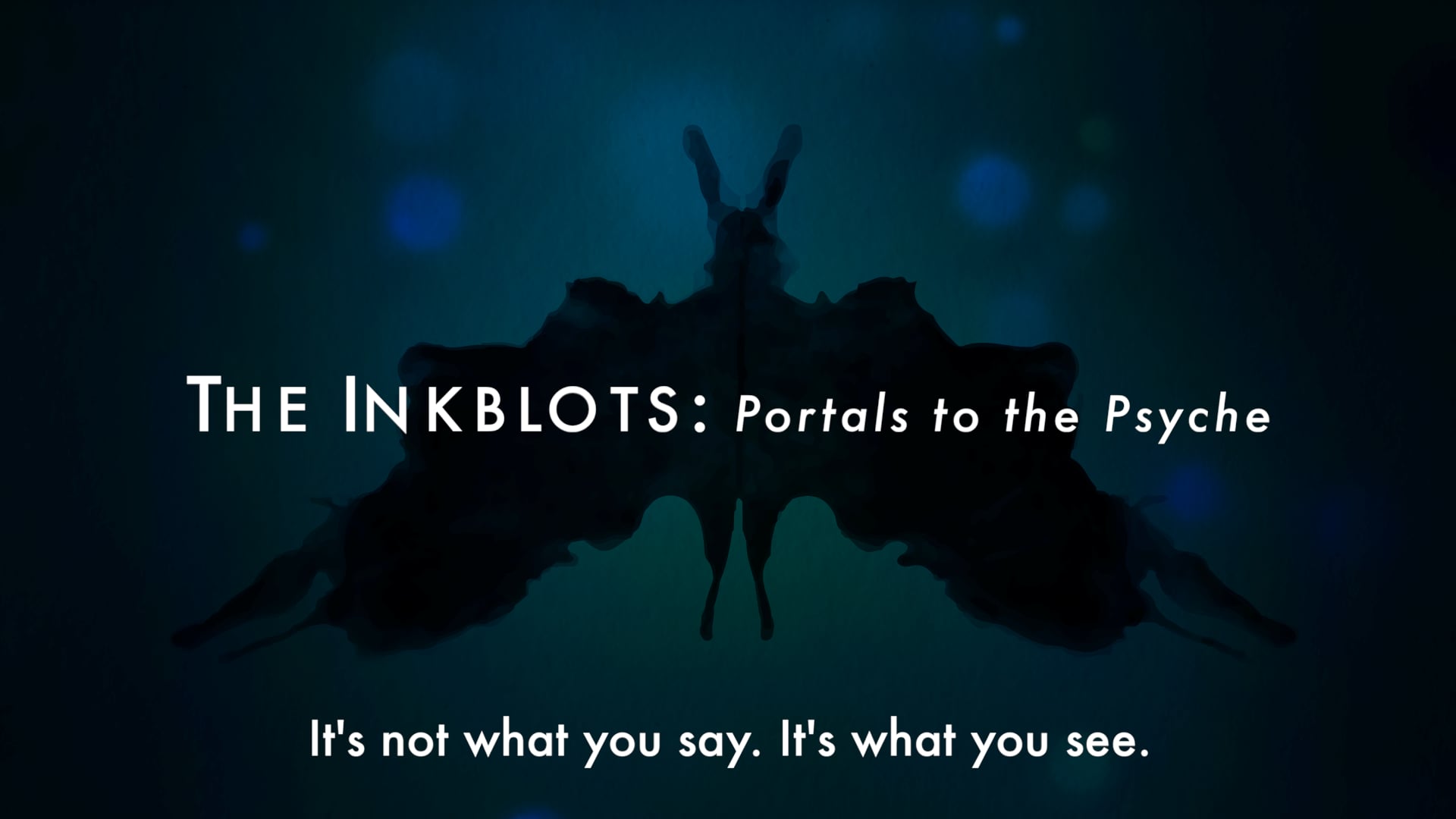 The Inkblots Film Concept Trailer on Vimeo