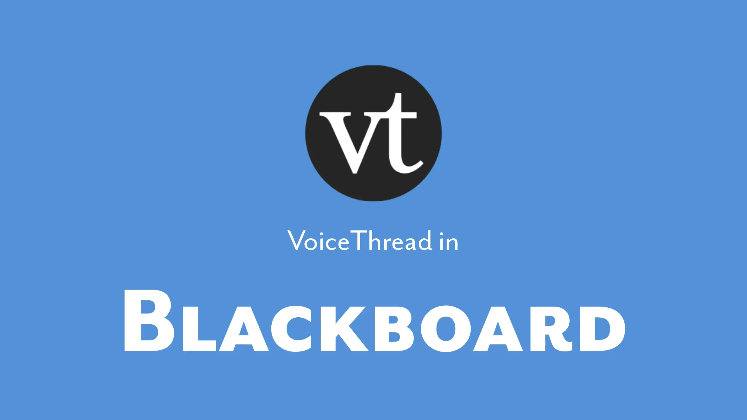 VoiceThread Tutorials - LTIOne-Blackboard on Vimeo