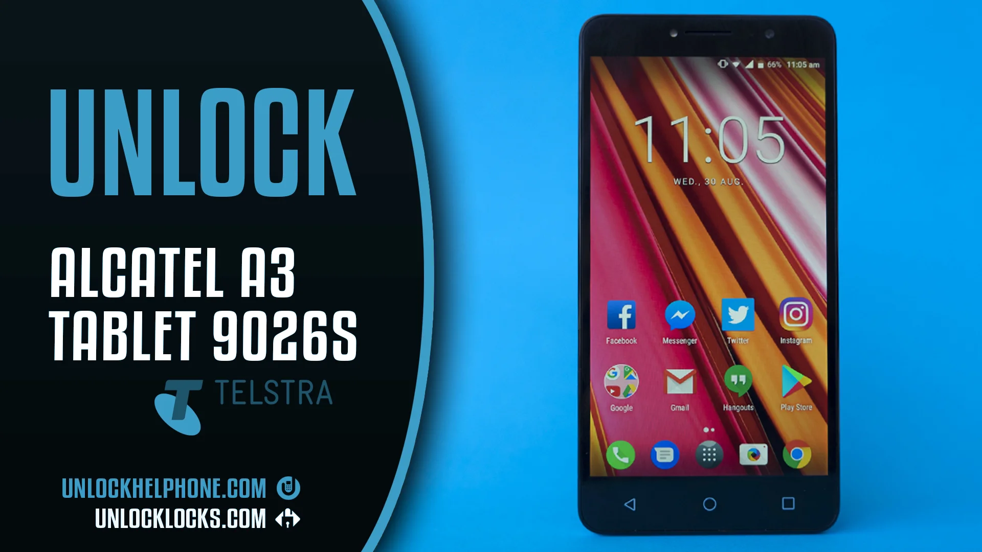 How To Unlock Telstra Enhanced Tablet (ALCATEL A3 Tablet 9026S) in easy ...