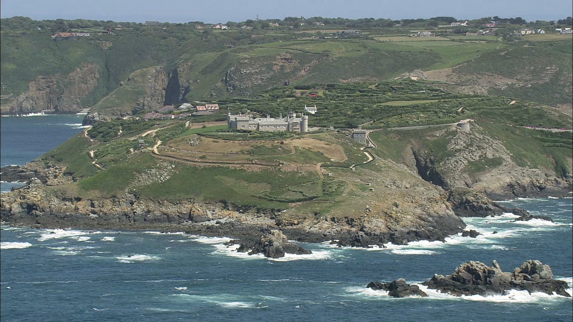***Brecqhou Castle - Guernsey, Channel Islands on Vimeo