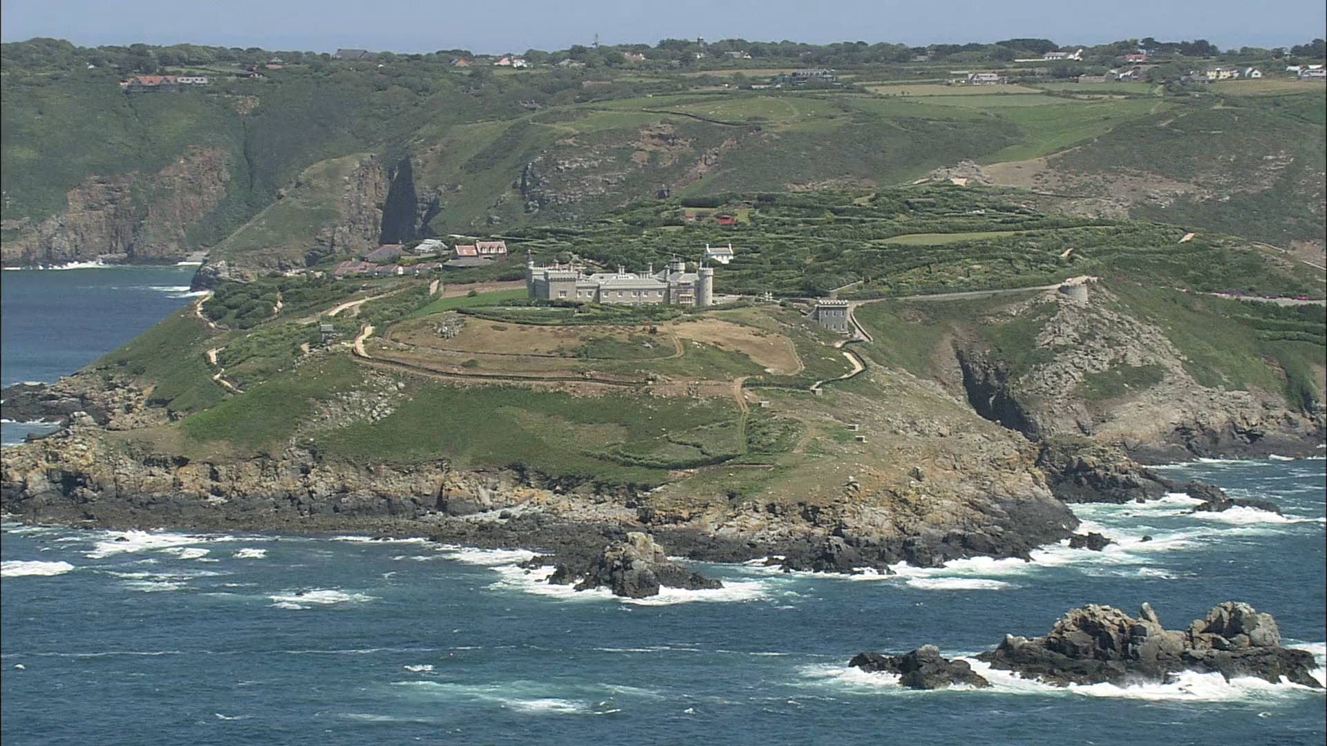 ***Brecqhou Castle - Guernsey, Channel Islands on Vimeo