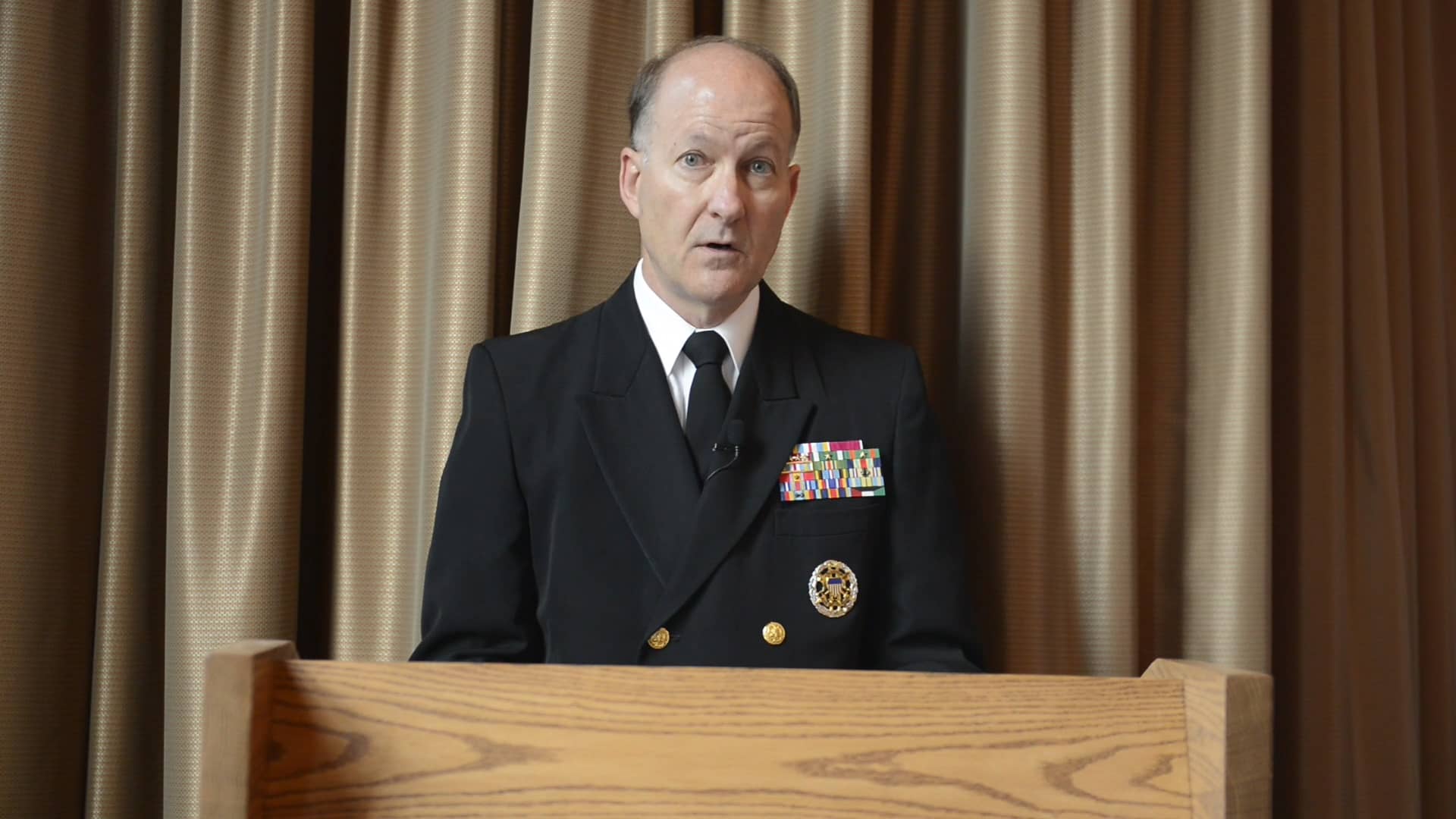 Capt. Mark G. Steiner Farewell Address on Vimeo