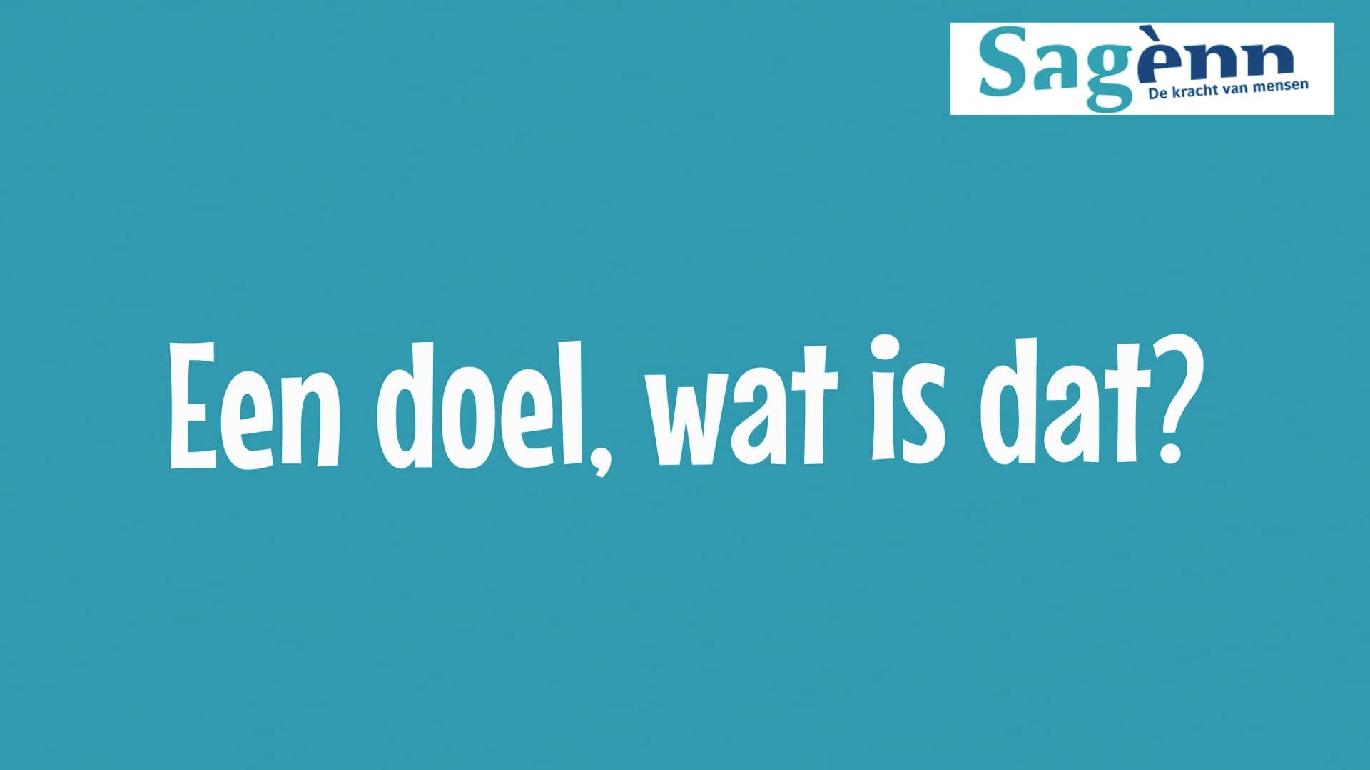 3.12 Een doel, wat is dat? on Vimeo