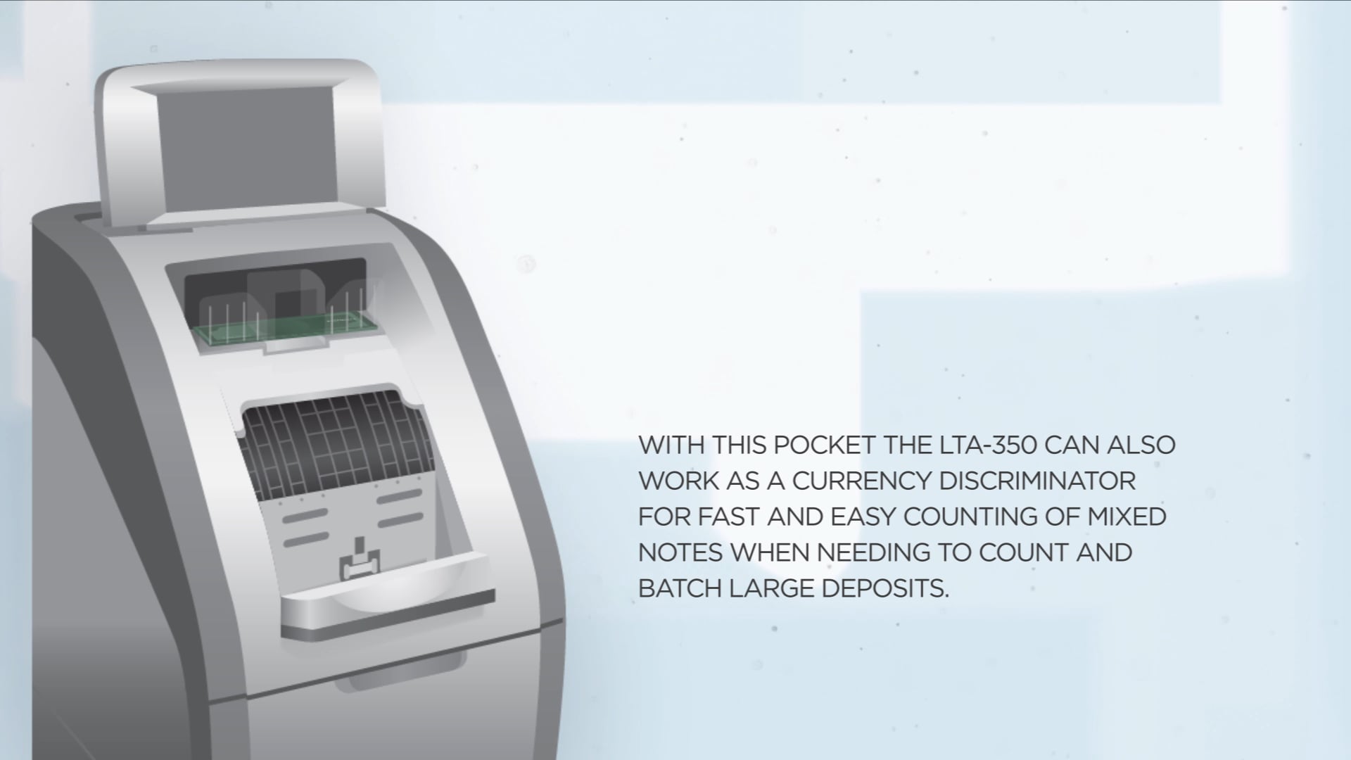 LTA-350 Teller Cash Recycler on Vimeo