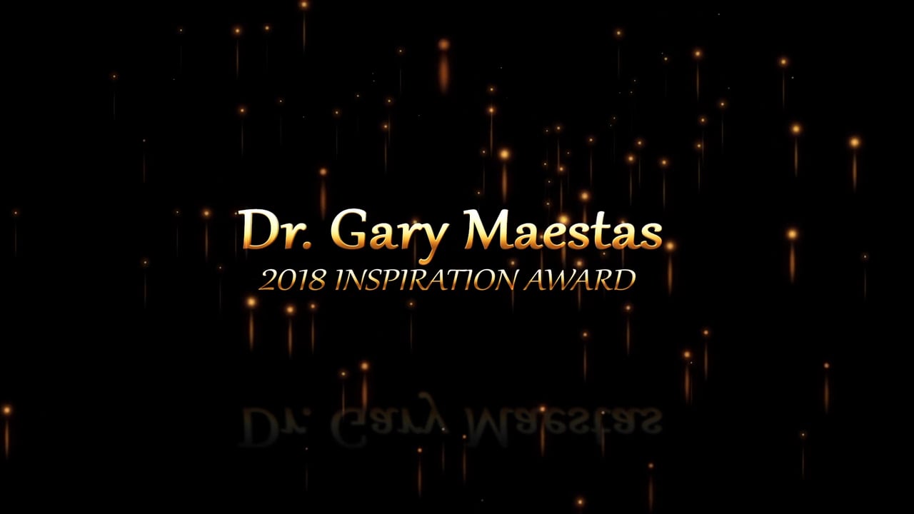 Inspiration Award - Dr. Gary Maestas on Vimeo