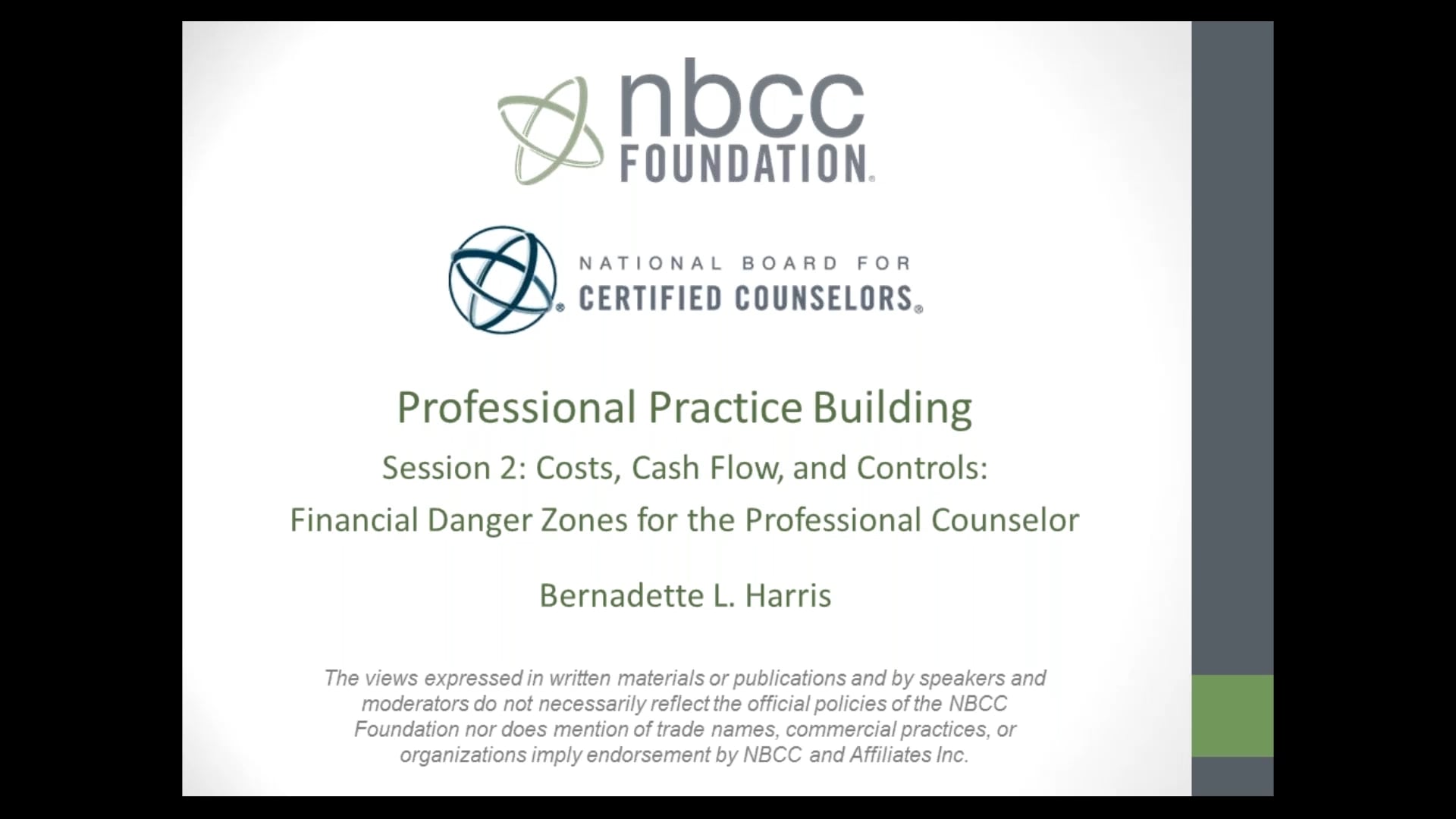 Professional Practice Building Part 1 Session 2 on Vimeo