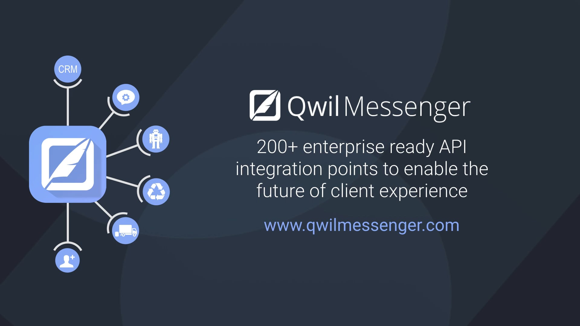 Qwil Messenger Enterprise Integration on Vimeo
