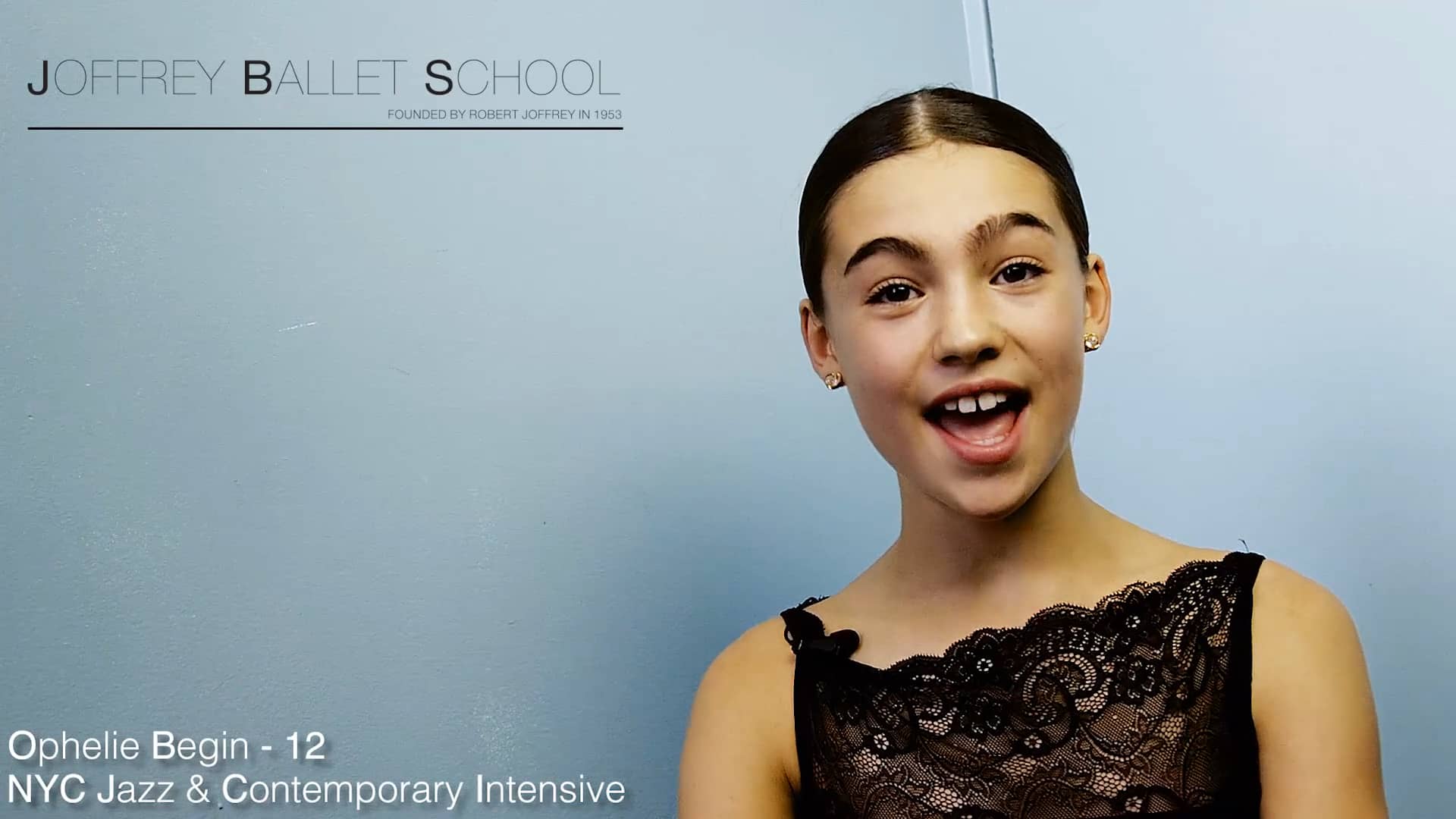 Ophelie Begin | Joffrey Summer Ambassador on Vimeo