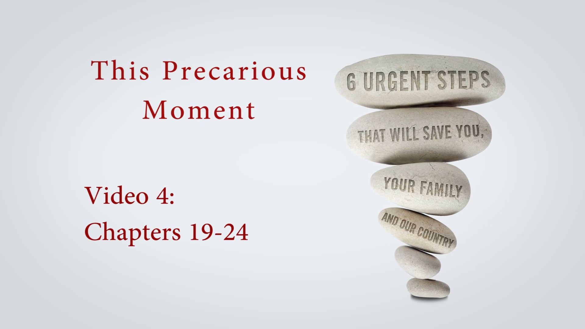 This Precarious Moment - This Precarious Moment - SECTION TWO - Video 4 ...