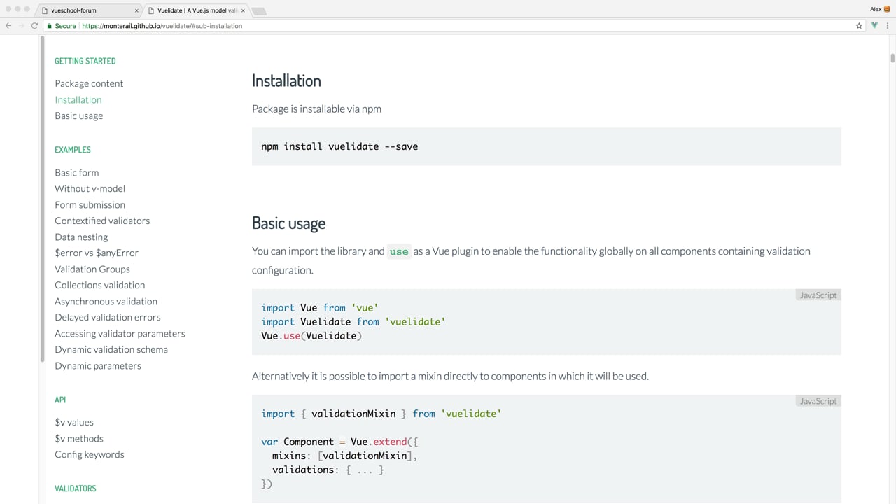 Install Vuelidate and Validate the Registration Form - A Vue.js... Install Vuelidate and Validate the Registration Form - A Vue.js...