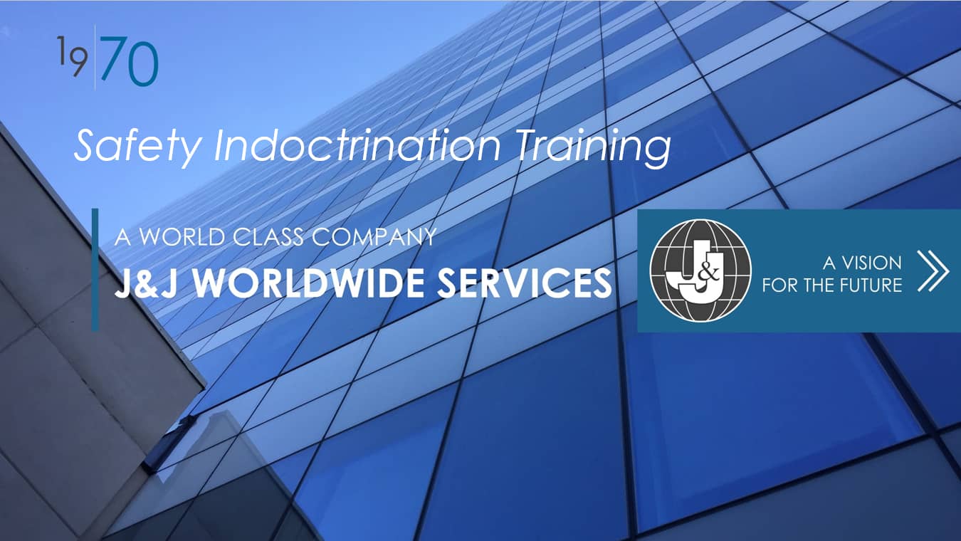Safety Indoctrination Training on Vimeo