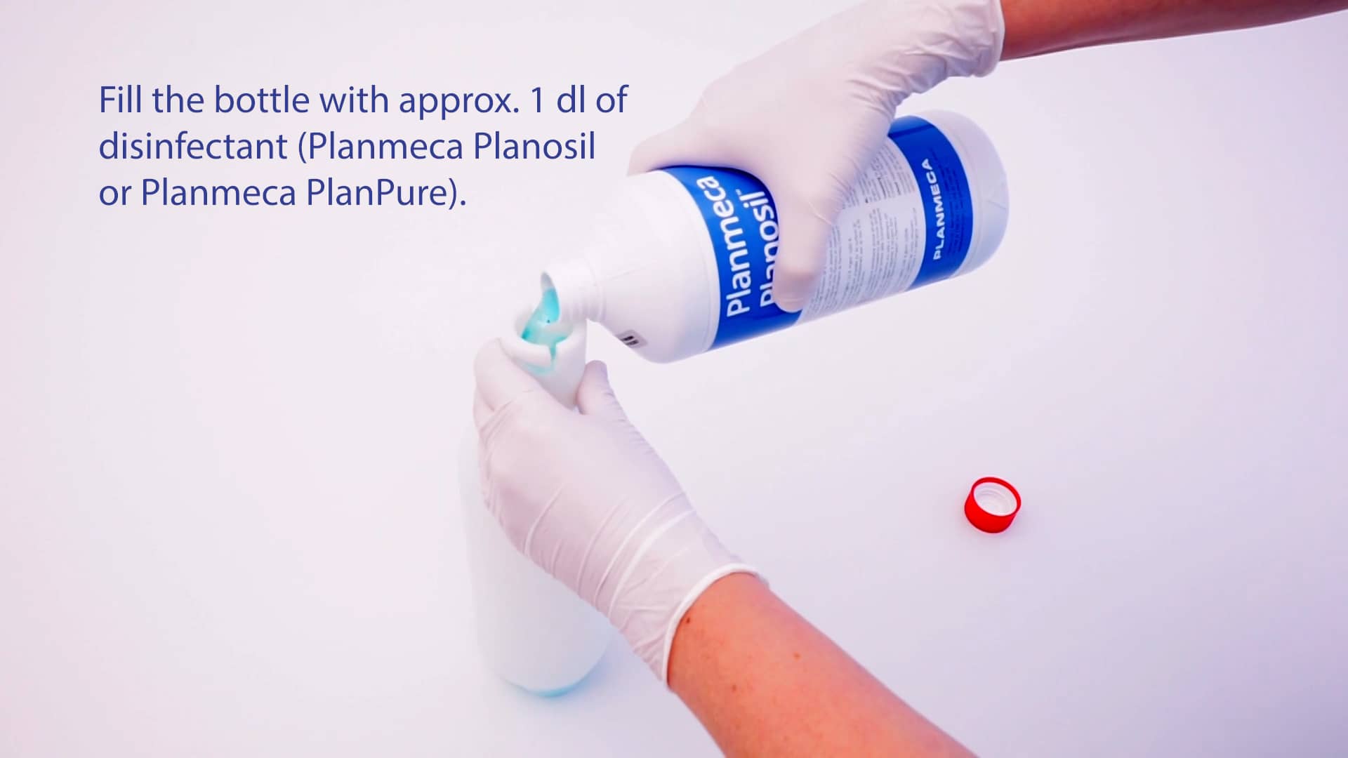 How to clean dental unit waterlines with clean water bottle on Vimeo