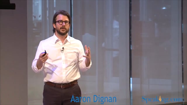 Aaron Dignan | Speaker Agency, Speaking Fee, Videos | SPEAKING.com ...
