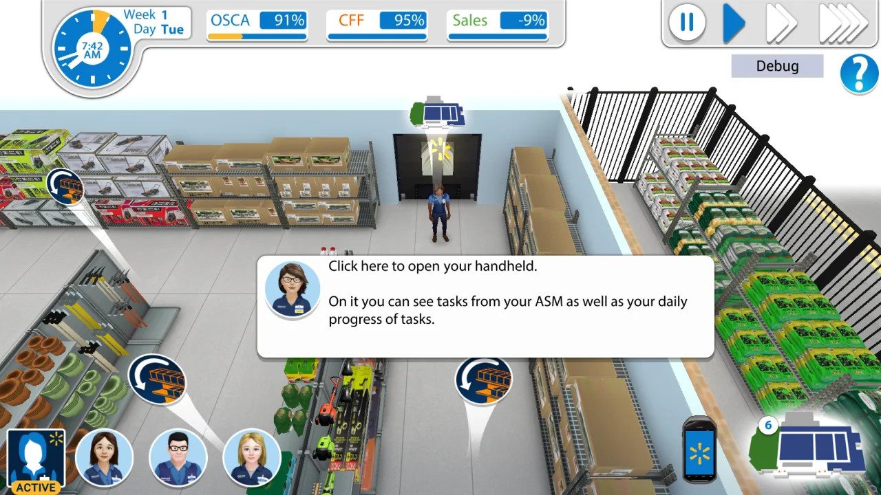 Walmart "Spark City" game trailer, Gronstedt Group