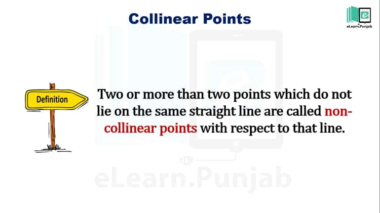 Collinear Definition