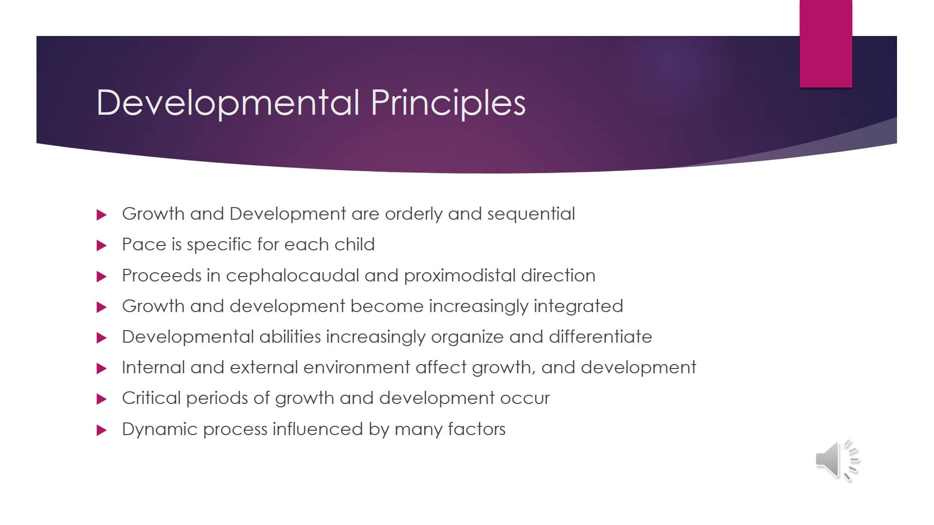 PEDIATRIC GROWTH AND DEVELOPMENT-FALL 18 video on Vimeo