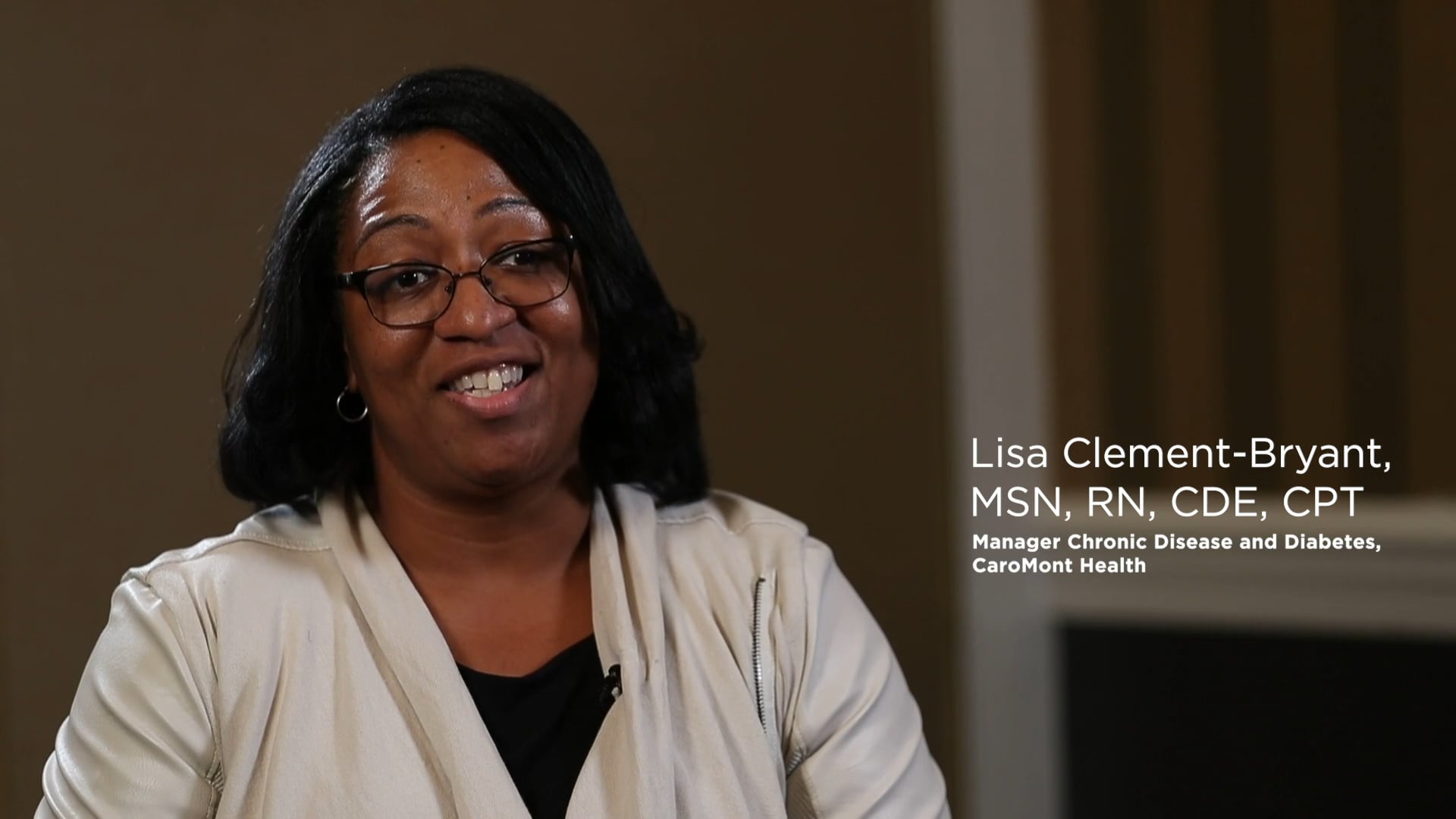 Lisa Clement Bryant - CaroMont Health on Vimeo