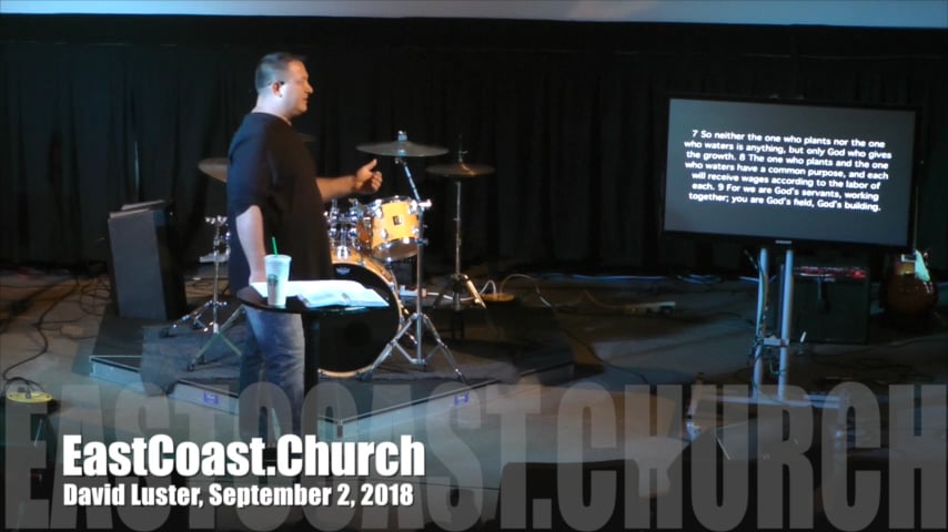 Back to Basics - September 2, 2018 - David Luster - The Church - East ...