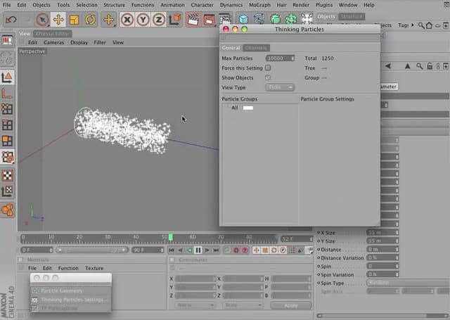 Thinking Particles Lesson 1: Part 2 of 6 (Pstorm parameters) on Vimeo