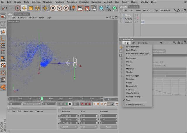 Thinking Particles Lesson 1: Part 4 of 6 (Wind) on Vimeo