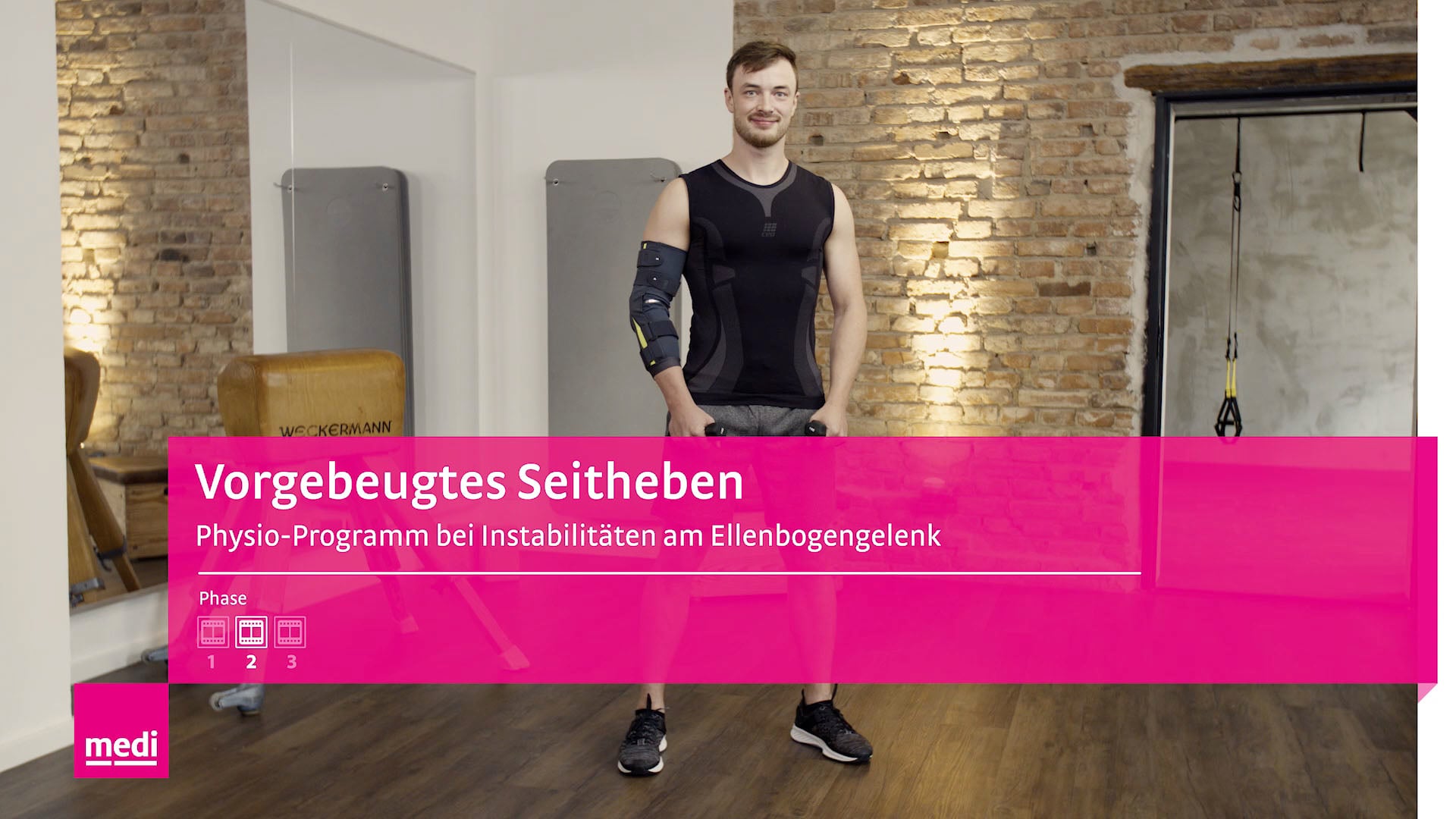 Vorgebeugtes Seitheben - Physio-Programm bei Instabilitäten am ...